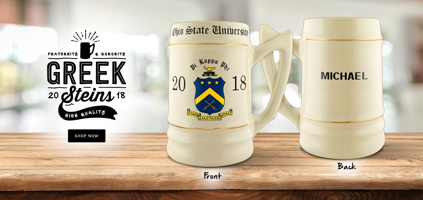 Fraternity + Sorority Clothing, Paddles, Jewelry - Greek Creations